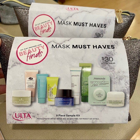Ulta Beauty | Skincare | Ulta Beauty Mask Must Haves 9pc Sample Kit Set ...